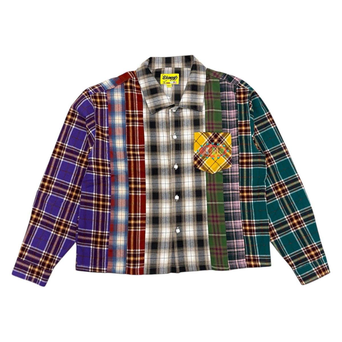 Skeesh Paneled Flannel – SkeeshEnt